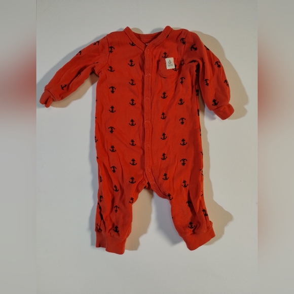 Carter's | One Pieces | 6m Onesie Orange And Blue Color | Poshmark